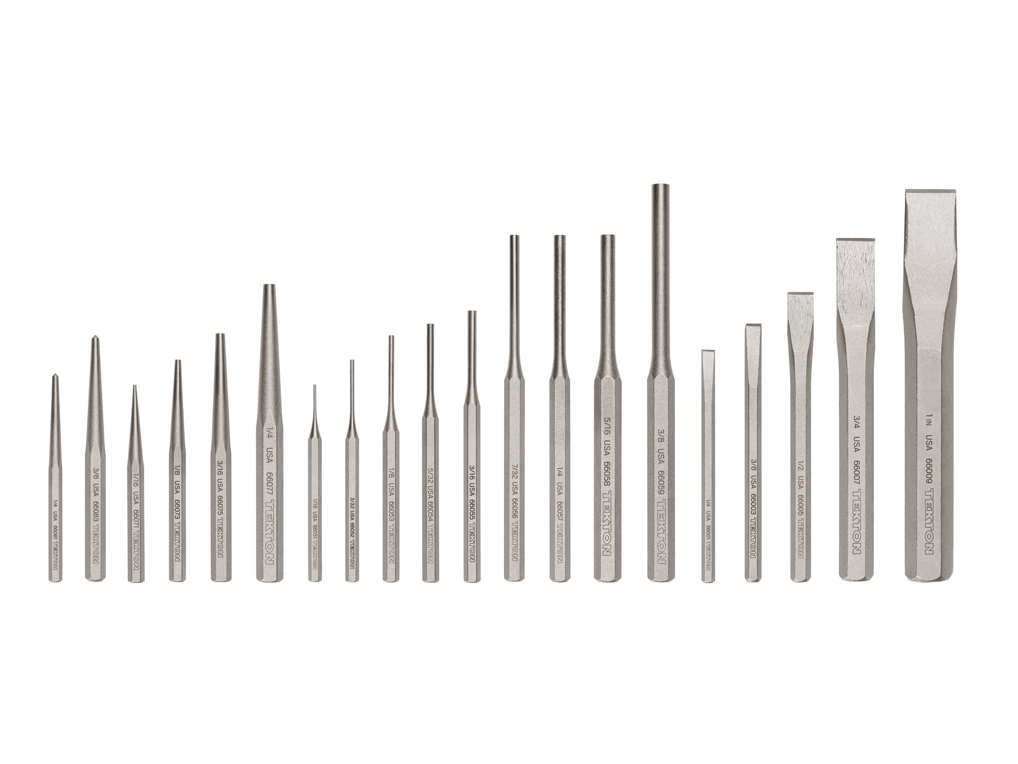 Tekton Chisels, Punches & Nail Sets