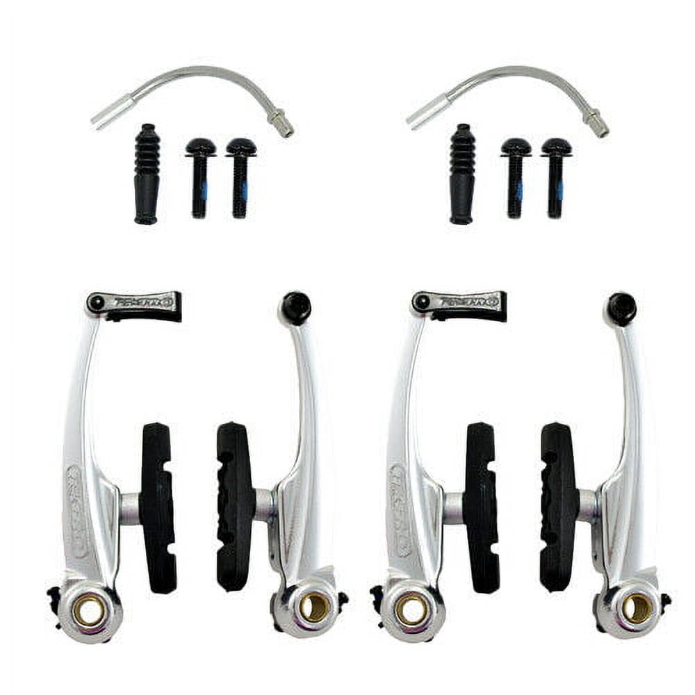 TEKTRO 857AL Linear Pull Brake Set Long Arms 110mm , Silver #MH1814 ...