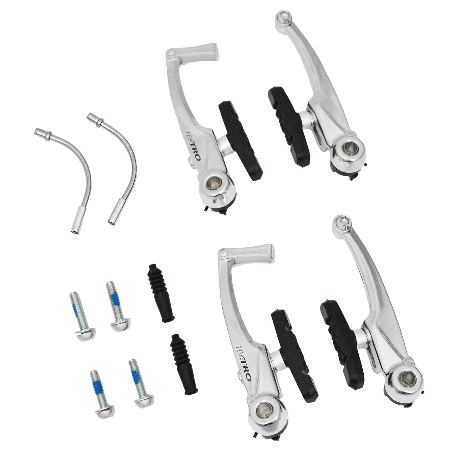 TEKTRO C310 V-Brake Linear Pull Brake Set Long Arms 110mm , Silver # ...