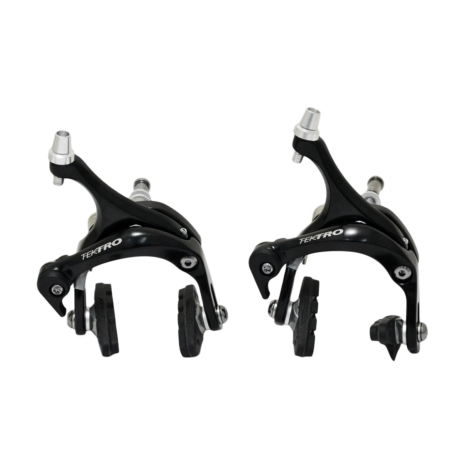 TEKTRO R326 Road Bike Dual Pivot Caliper Brake Set (Front + Rear) , Black #MH2650 - Walmart.com
