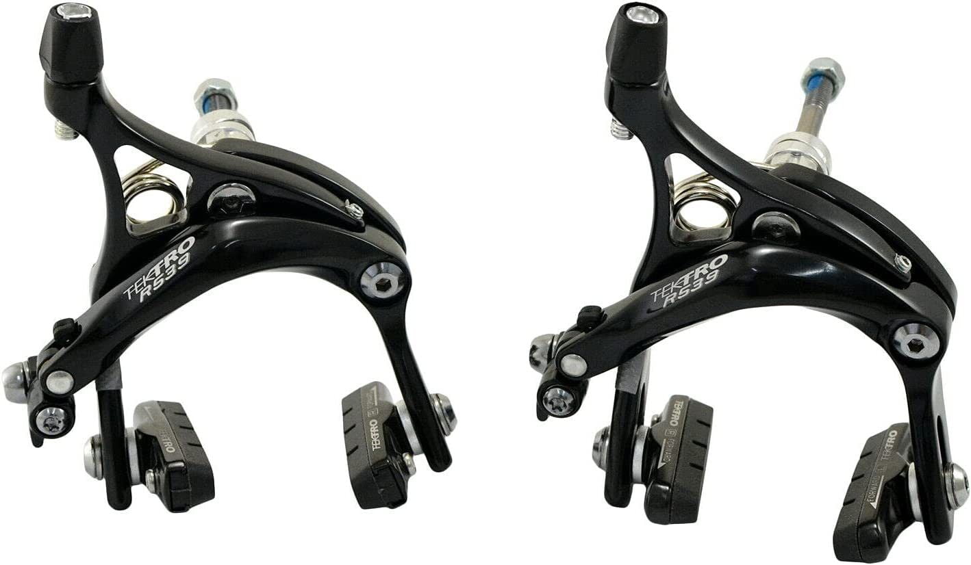 TEKTRO R539 Caliper Brake Set 47-59mm W/ QR Nutted Mount , Black #ST1490-B - Walmart.com