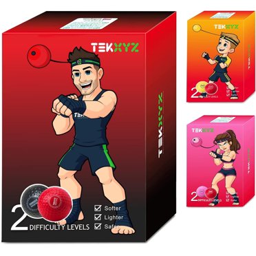 Boxbollen Boxing Reflex Ball with Adjustable Strap - Interactive ...