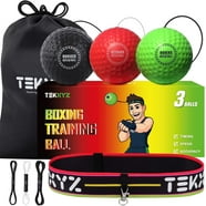 ILSZBKE Boxing Reflex Ball Set - Includes 4 Different Balls and 2 ...