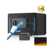 Fireproof and Waterproof Safe Box, 2 Cubic Feet Extra Large Lock Box ...