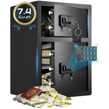 Vuaicrao 1.25 Cu.ft.Fire and Water Resistant Safes with Digital Keypad ...