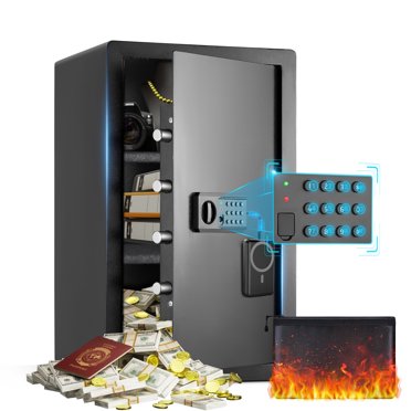 SentrySafe P021E Portable Security Safe Box with Programmable Digital ...