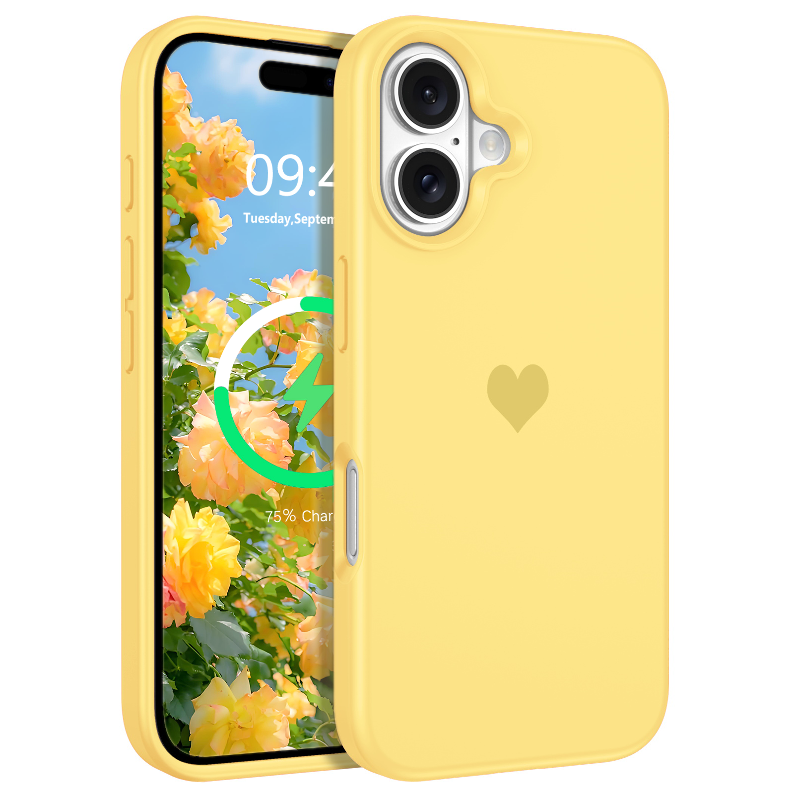TELASO Compatible with iPhone 16 Case 6.1",Compatible with iPhone 16 ...