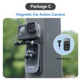TELESIN 360° Rotation Magnetic Backpack Clip Clamp Mount for GoPro Hero ...