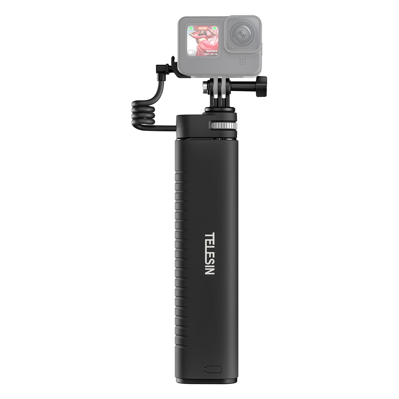 TELESIN TE-CSS-001 Rechargeable Selfie Stick QC/PD3.0 fast charging ...