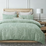 TELIZ Comforter Sets King 3 Pieces Botanical Branches Bedding Sets ...