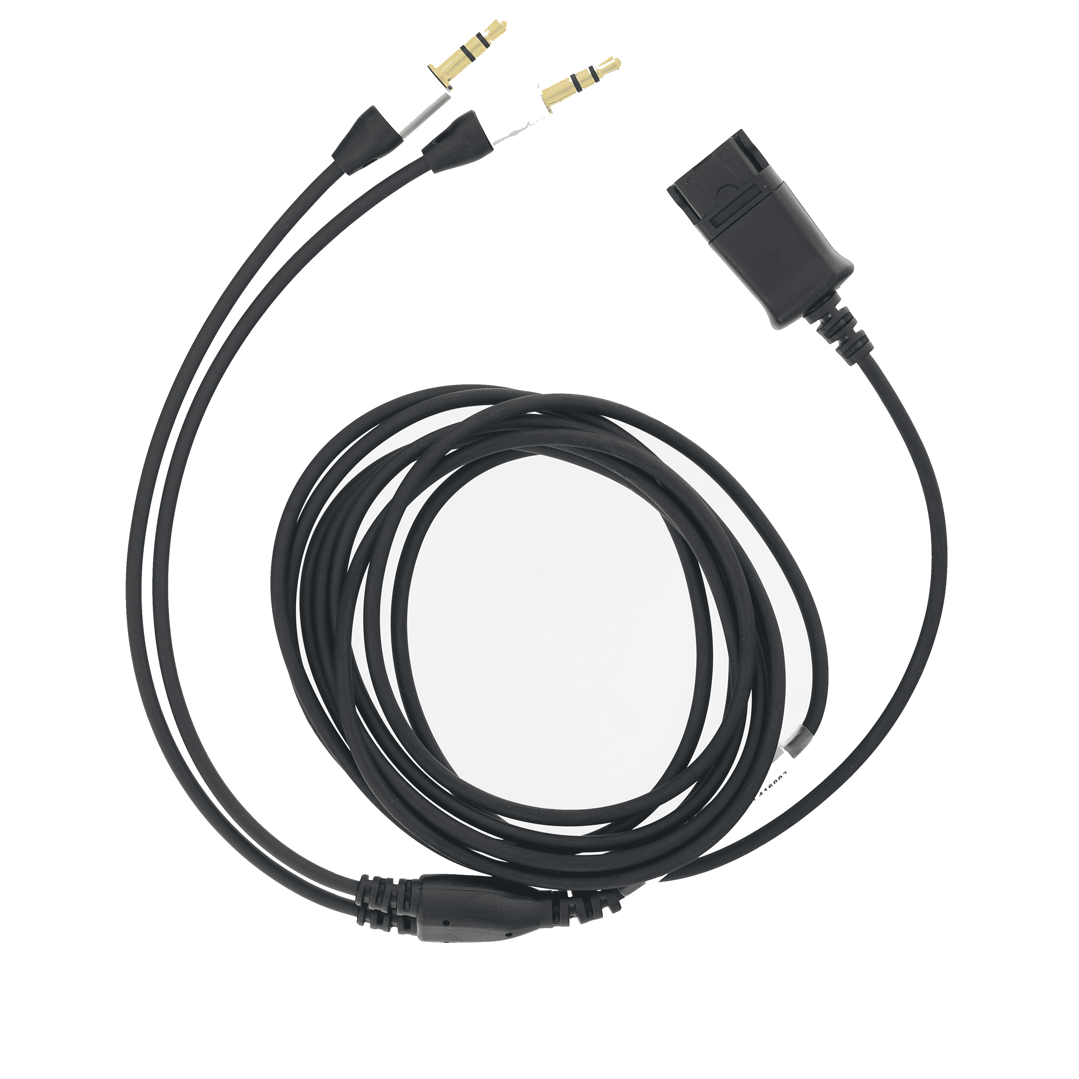 TELLUR Audio-Video Cable for Headset Voice 510N/520N (QD to 2 x 3.5mm ...
