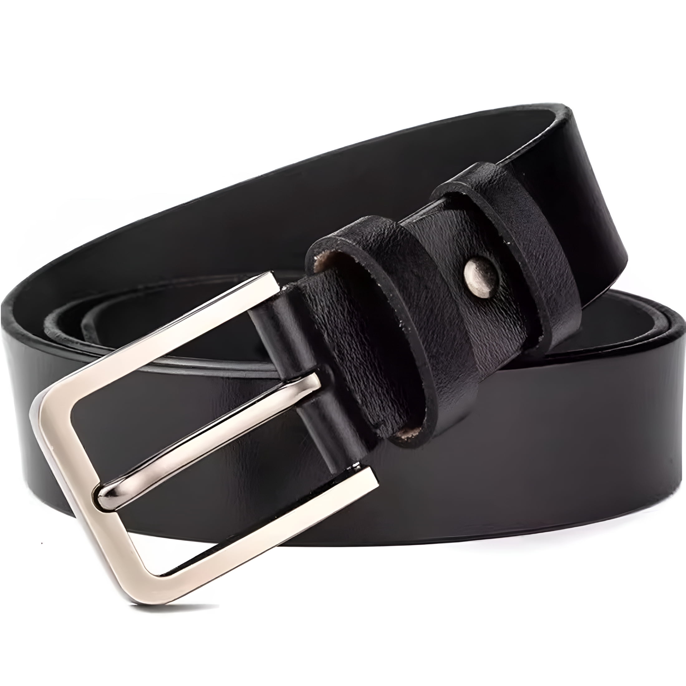 TELOLY 1.47in Wide Extra Long Men's Oblong Perforated Belts Leather ...