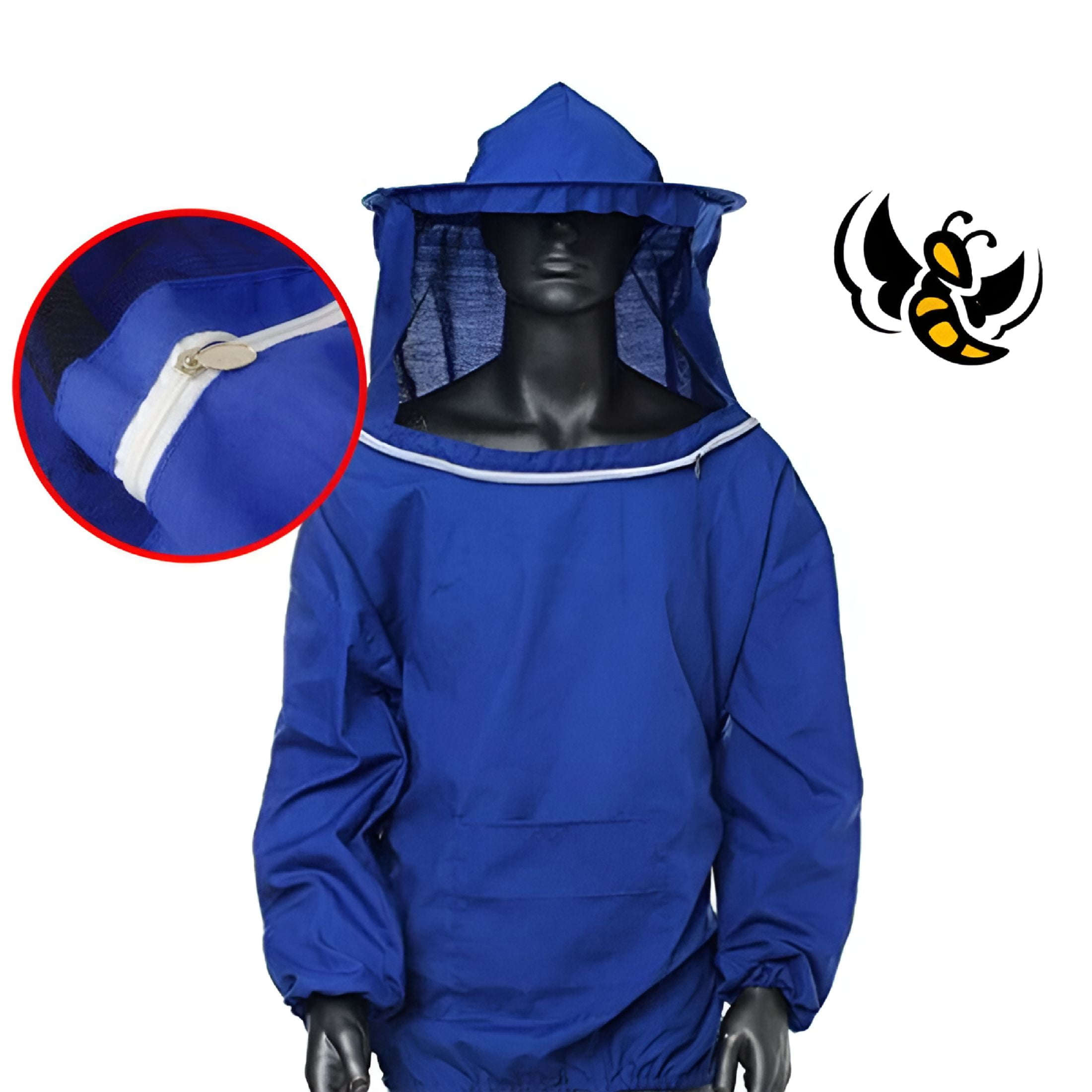 TELOLY 1 Set Bee Keeper Suit Beekeeping Veil Hood Jacket Outfit Hat ...