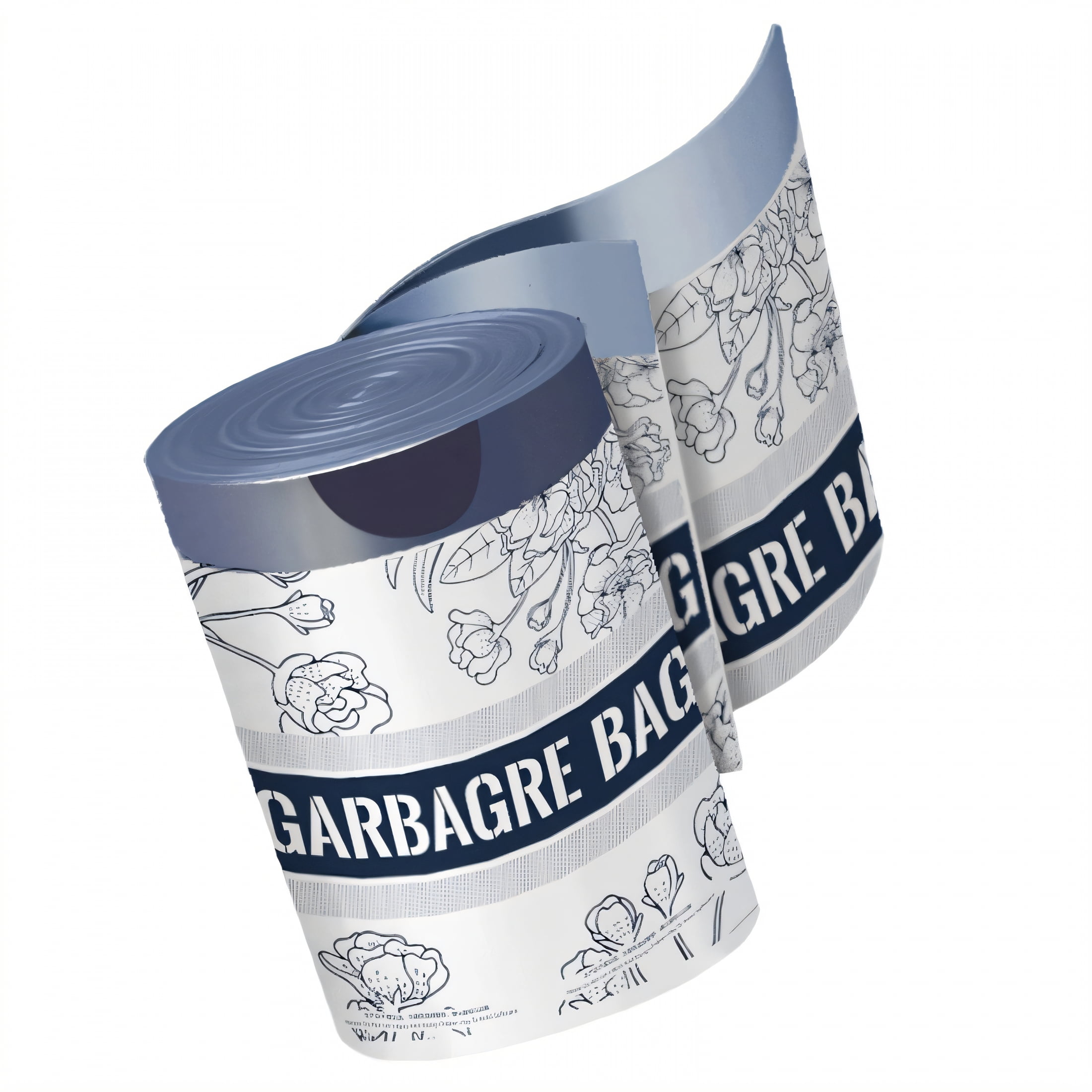 TELOLY 100Pcs 30 Gallon Trash Bags,High-Heat Tolerance Heavy Duty Trash ...