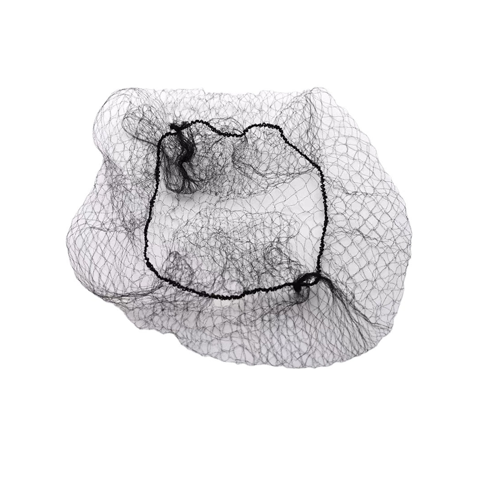 TELOLY 100Pcs Hair Nets,High Elasticity and Invisible Hair Net for ...