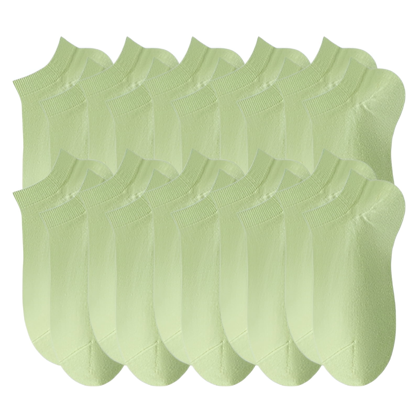 TELOLY 10Pairs Mens Ankle Socks9-13Mens Ankle Socks Size 9-11 Men's ...