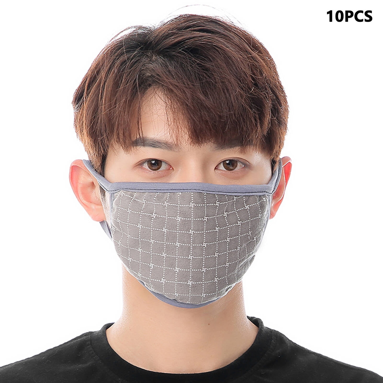 TELOLY 10Pcs Full Face Mask,Comprehensive Protection Design Facemask ...