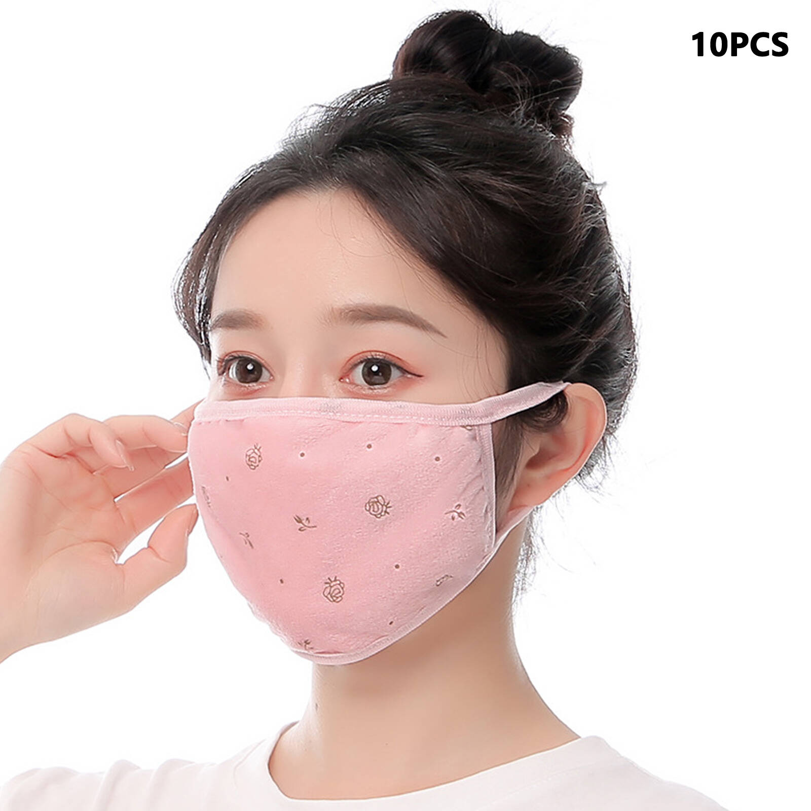 TELOLY 10Pcs Full Face Mask,Efficient Filtration System Facemask ...