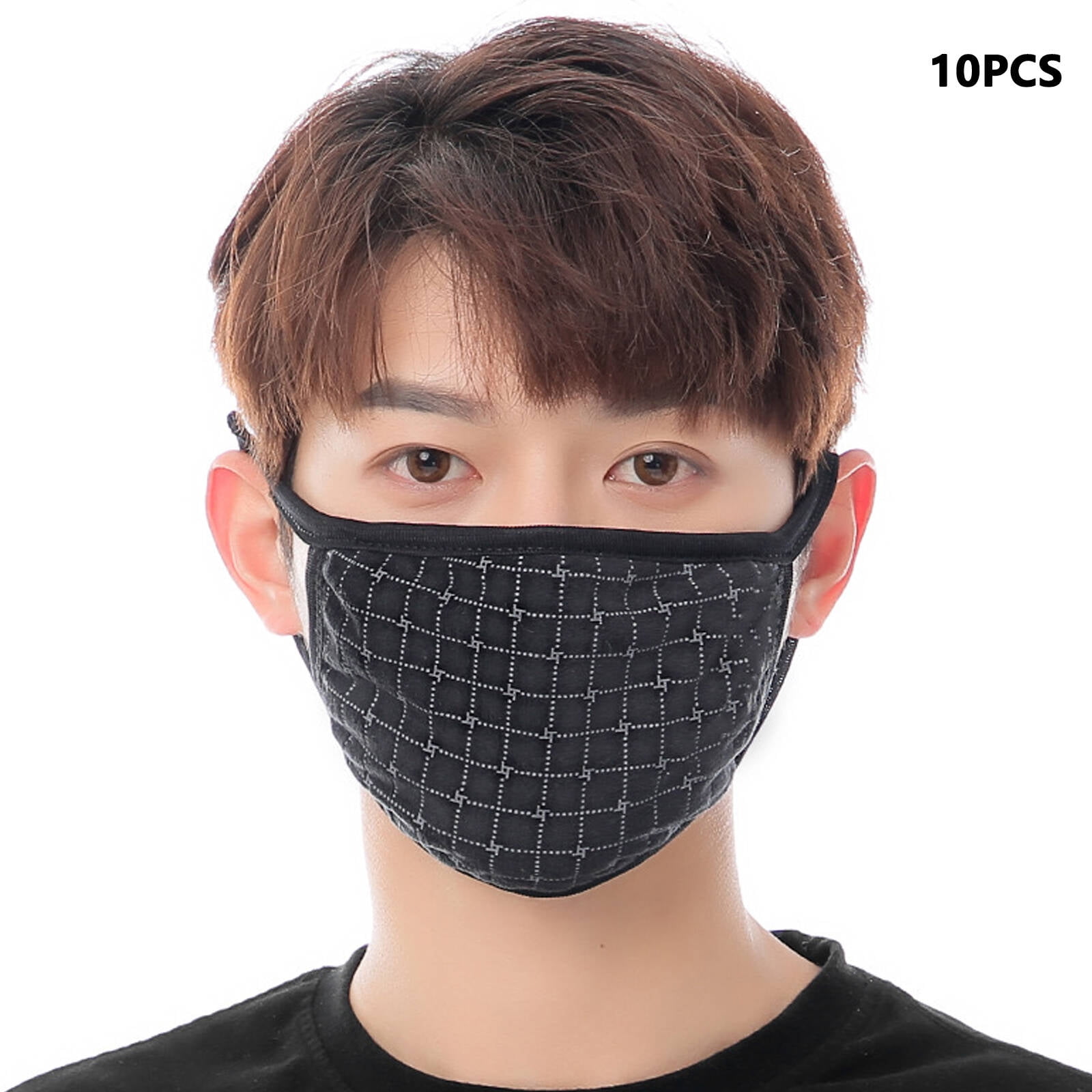 TELOLY 10Pcs Full Face Mask,Durable Eco Friendly Design facemask,Gentle ...