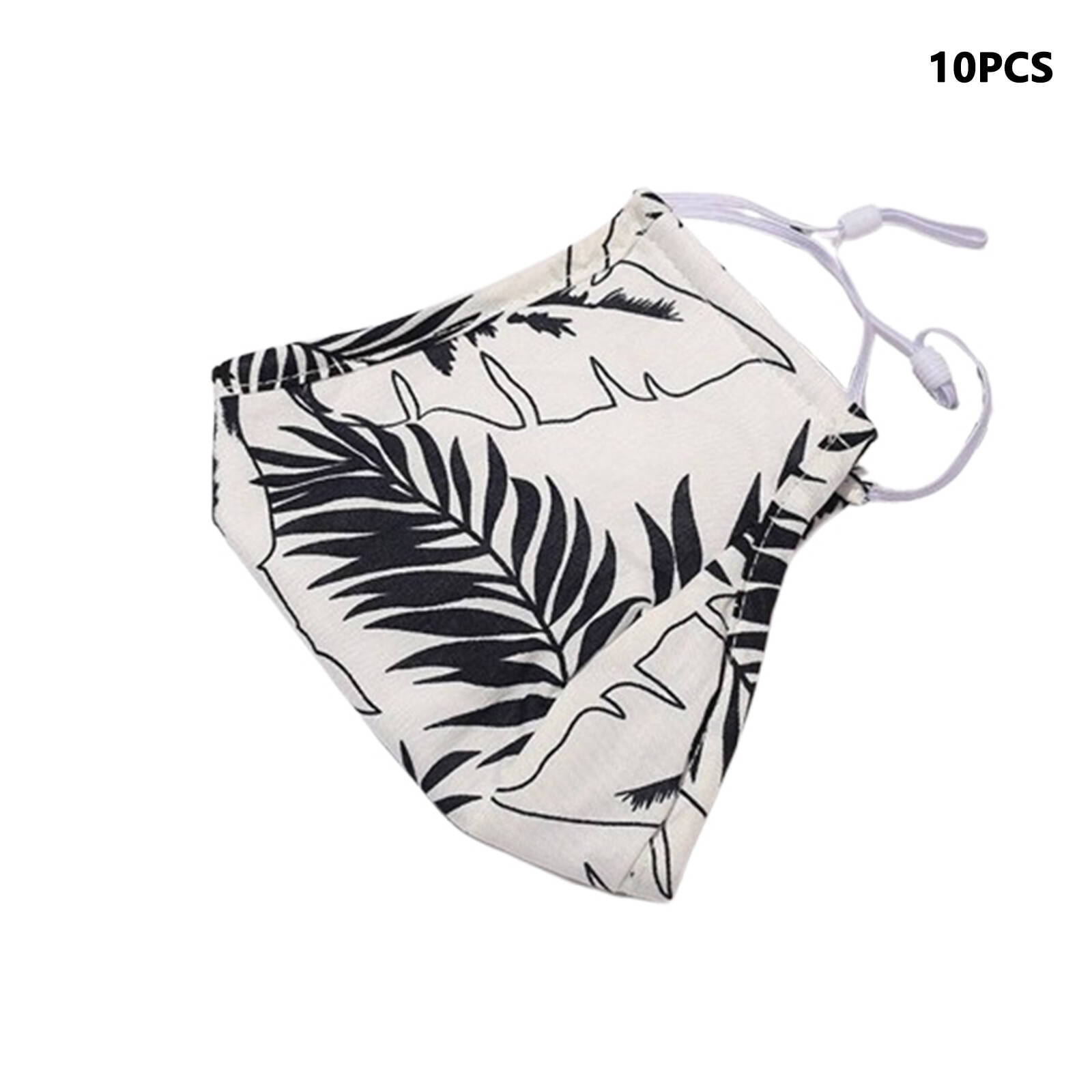 TELOLY 10Pcs Full Face Mask,Environmental Protection Facemask ...