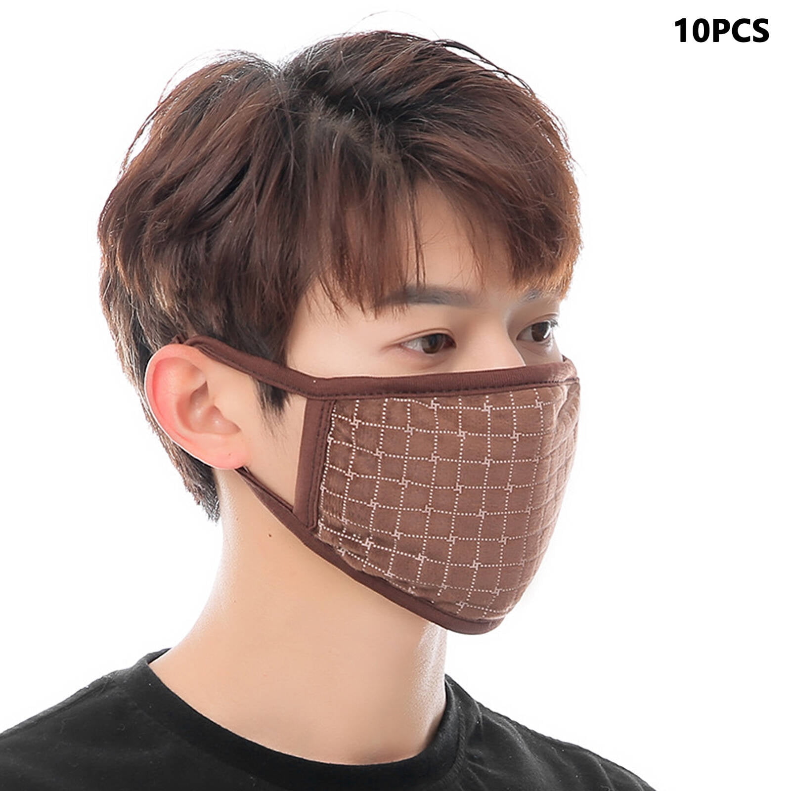 TELOLY 10Pcs Full Face Mask,Secure Filtration System facemask,Soft and ...