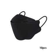 McSimon Disposable Black Face Masks 3-Ply Pack of 100 - Walmart.com