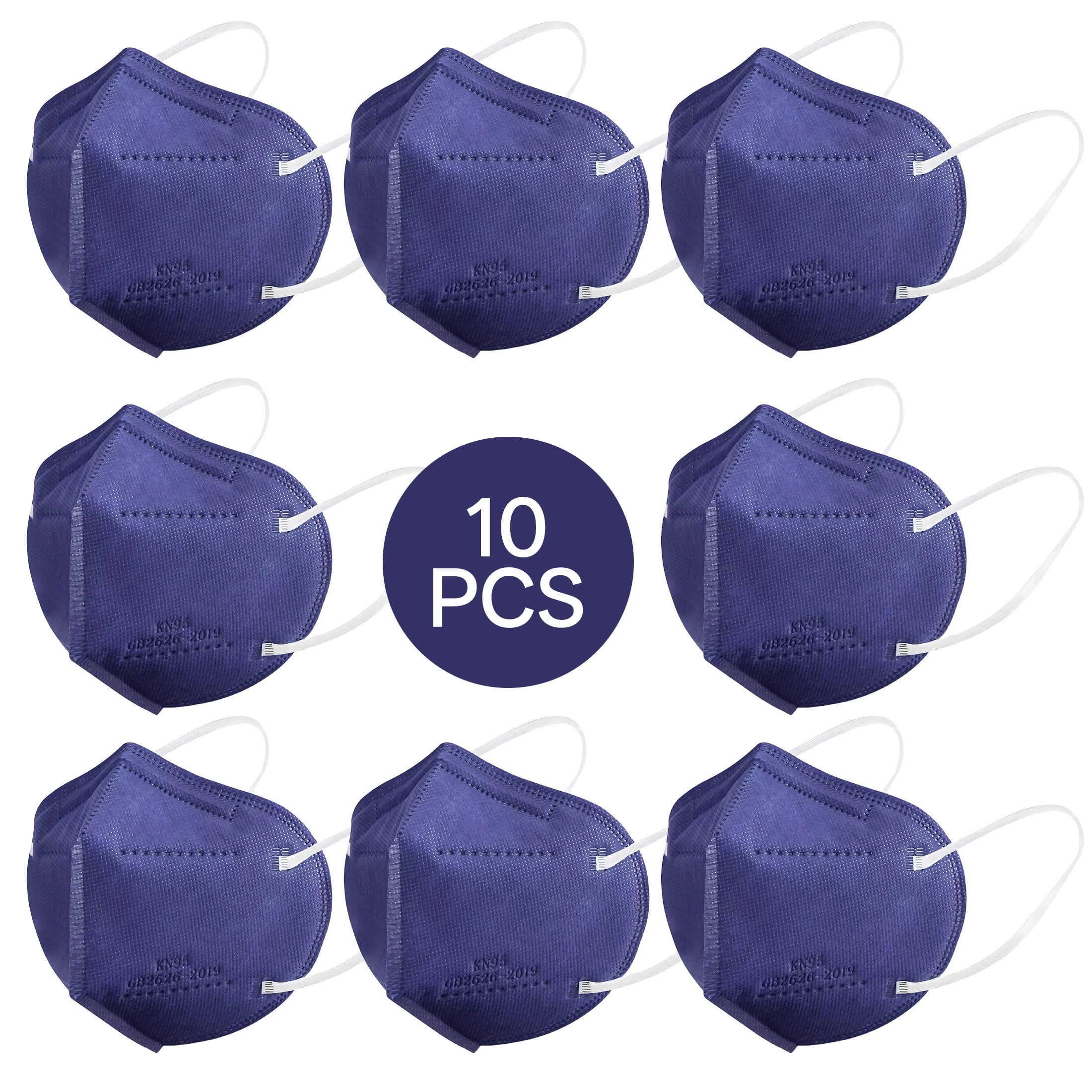 TELOLY 10Pcs Kn95 Face Masks,Ear-Hook Design Face Masks,Adult-Specific ...