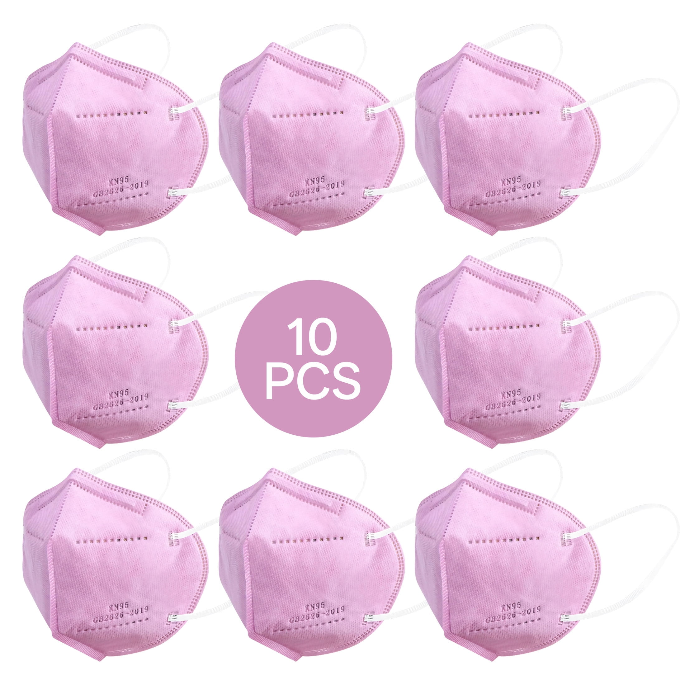 TELOLY 10Pcs Kn95 Face Masks,Long-Term Wear Face Masks,Comfortable Fit ...