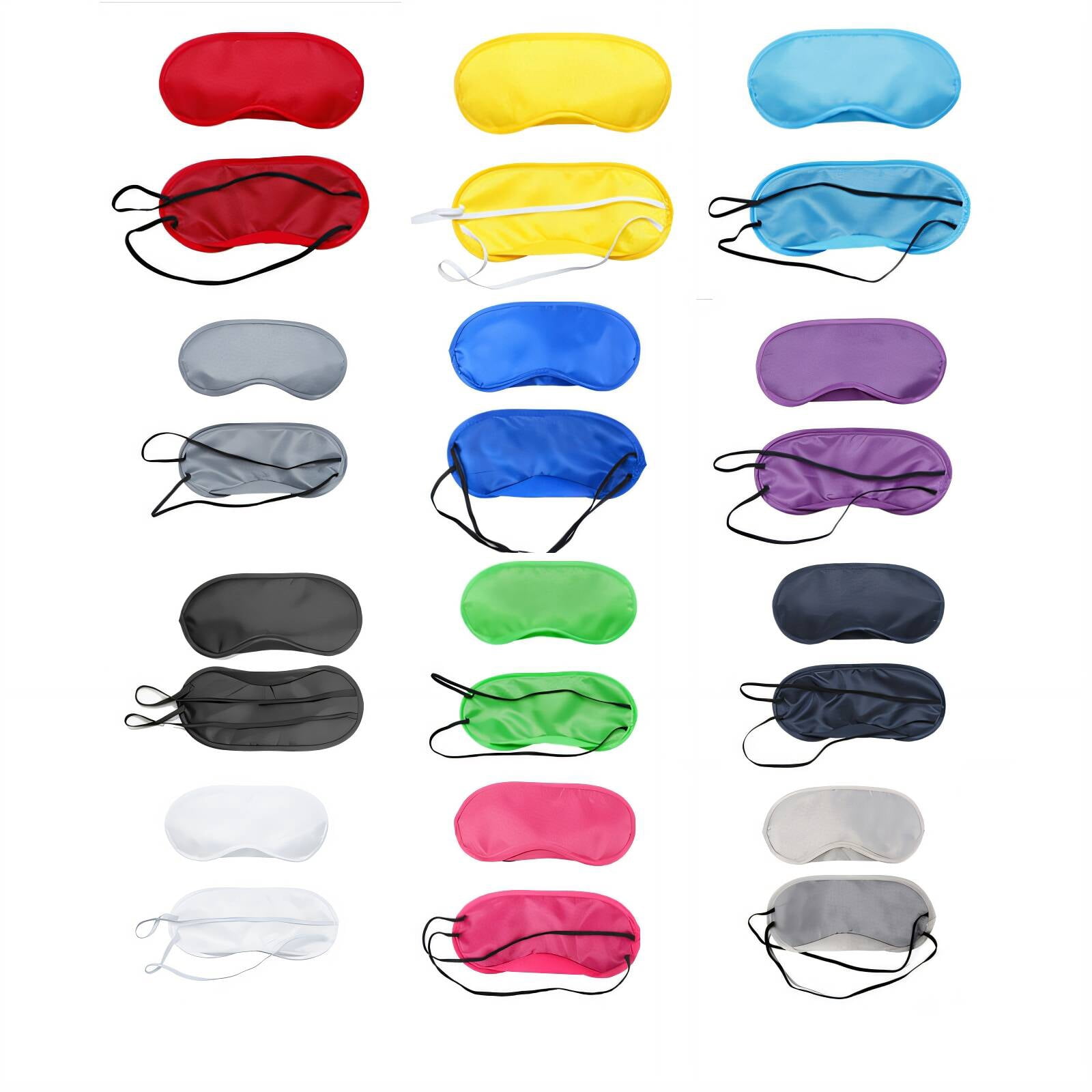 TELOLY 12Pcs Eye Mask,Breathable and Comfortable Eye Masks for Sleep ...