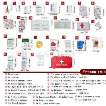 Epic Medical Supply Ammonia Inhalants Smelling Salts First Aid Kit ...