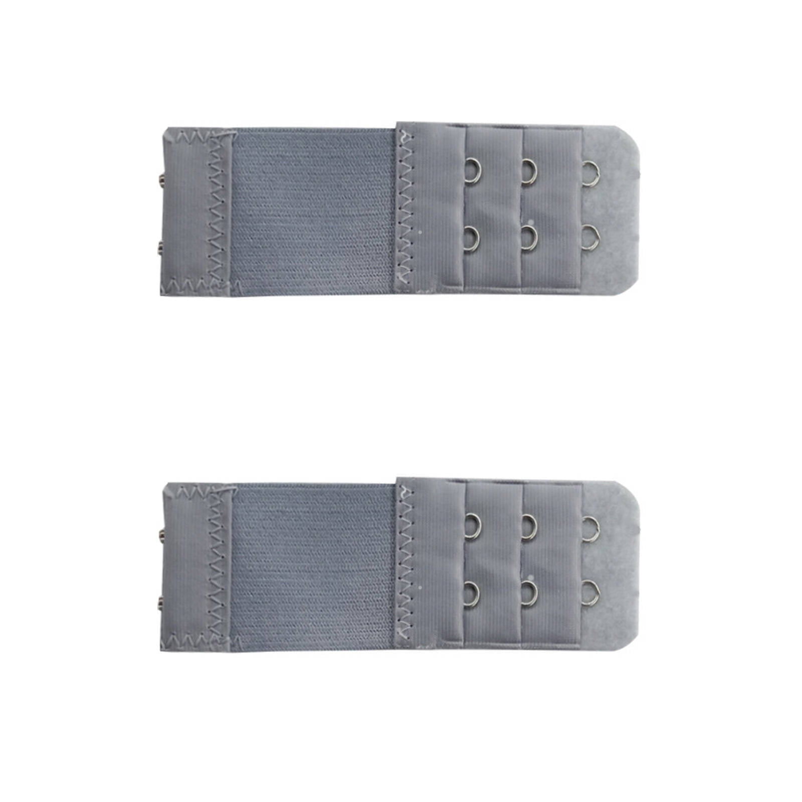 TELOLY 2 Pcs Bra Extender,3.8" Three-Row and Two-Button Bra Strap ...
