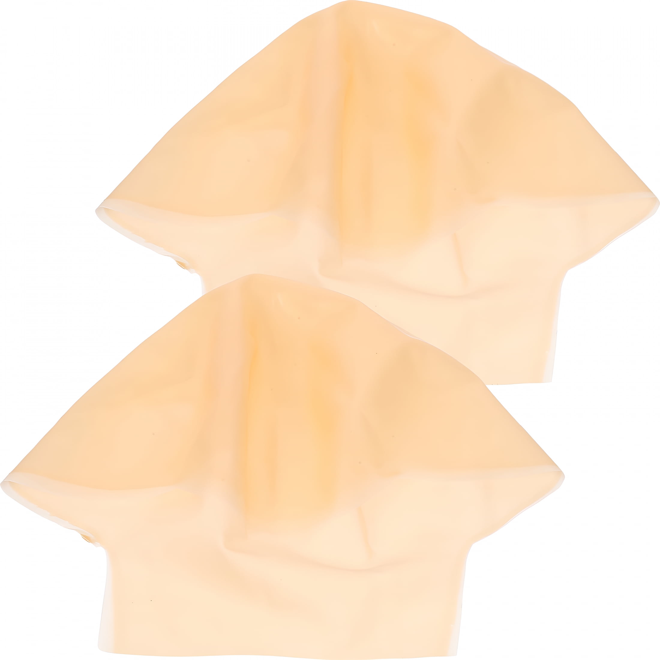 TELOLY 2 Pcs Latex Makeup Cap Bald Caps for Kids Man Hat Single ...