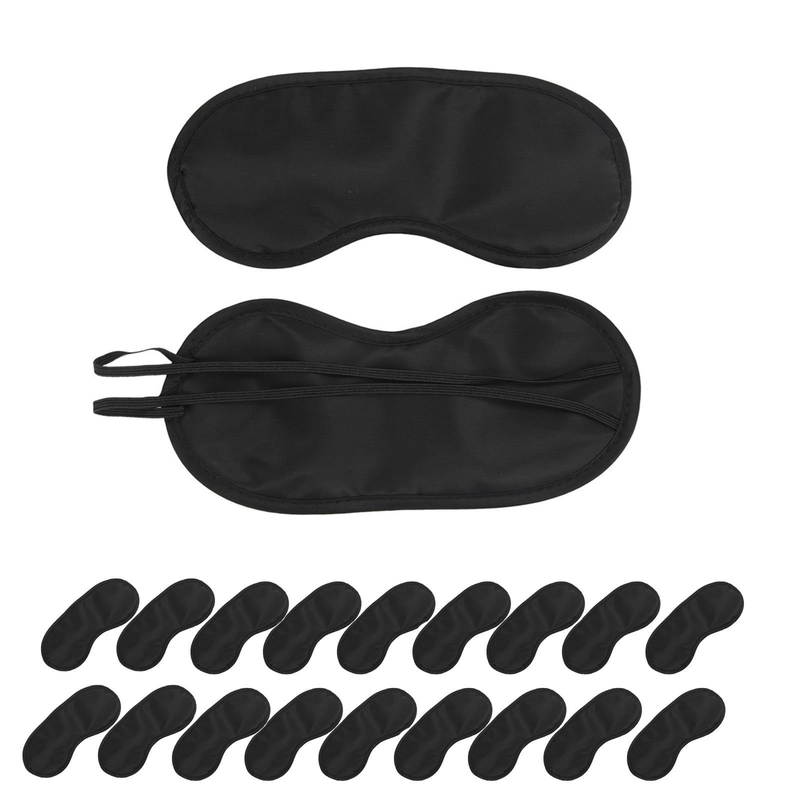 TELOLY 20 Pcs Sleep Mask Soft Sleeping Mask Shade Blindfold Adjustable ...