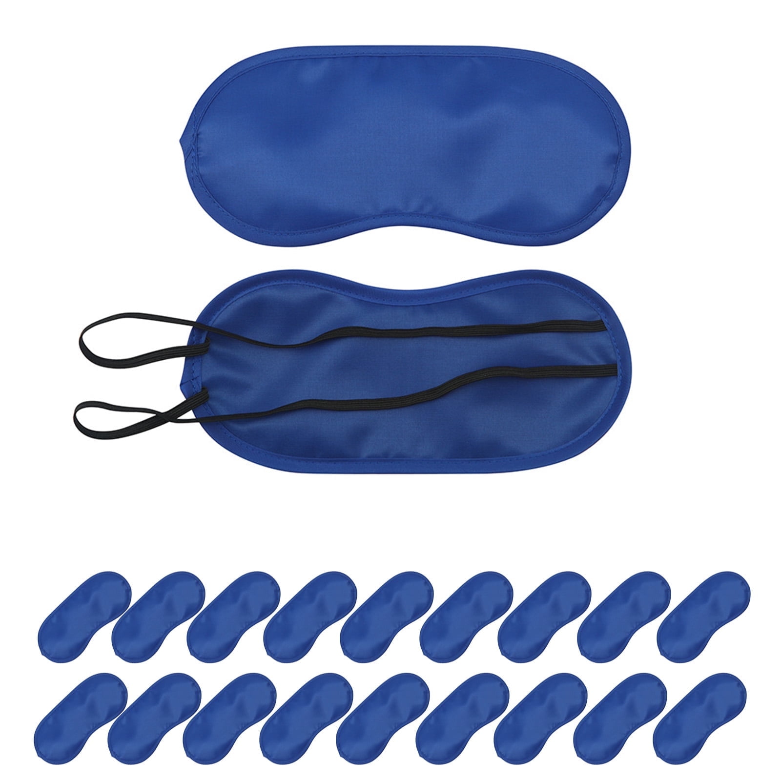 TELOLY 20 Pcs Sleep Mask Soft Sleeping Mask Shade Blindfold Adjustable ...