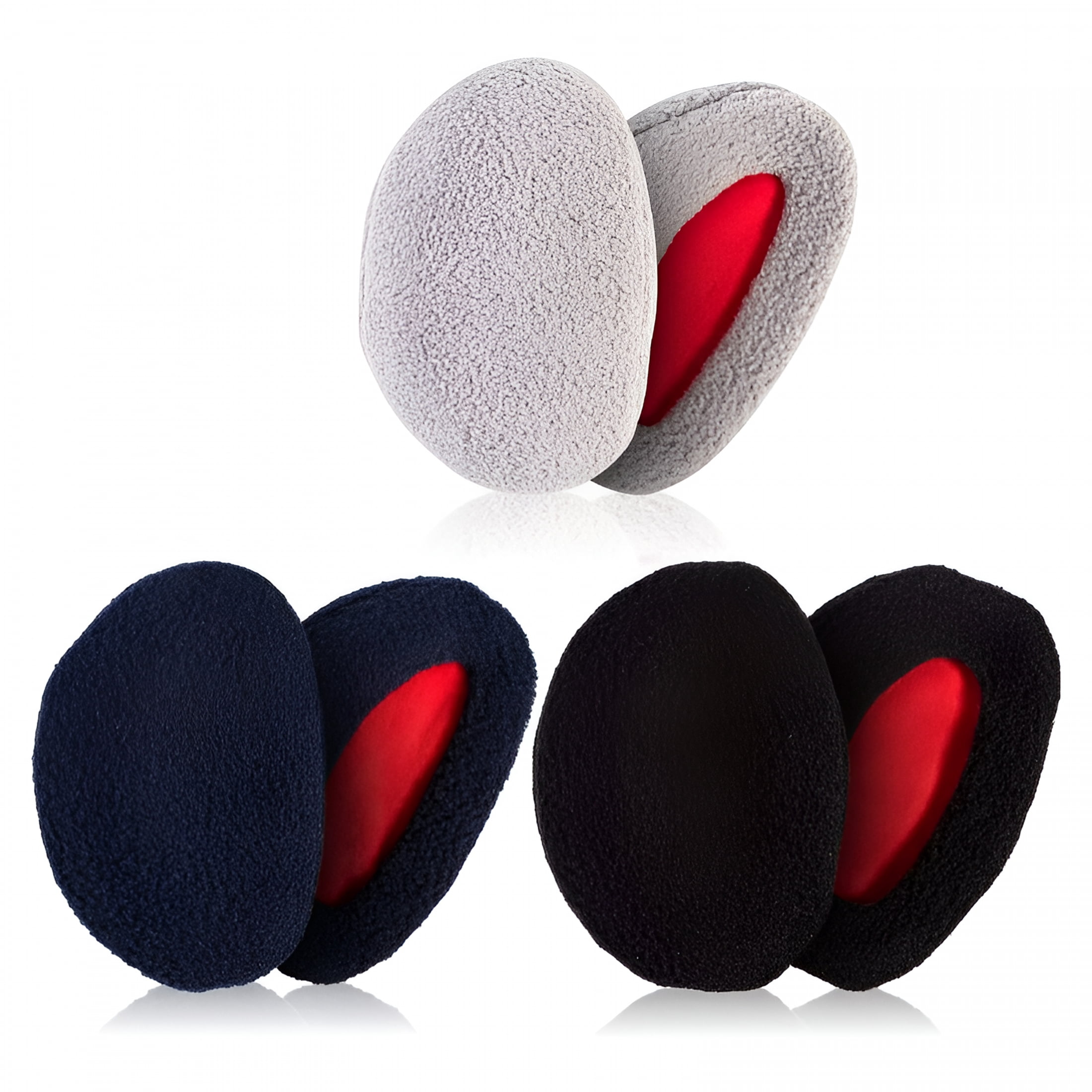 TELOLY 2026 New 3 Pairs Ear Warmers Bandless Ear Muffs Unisex for ...