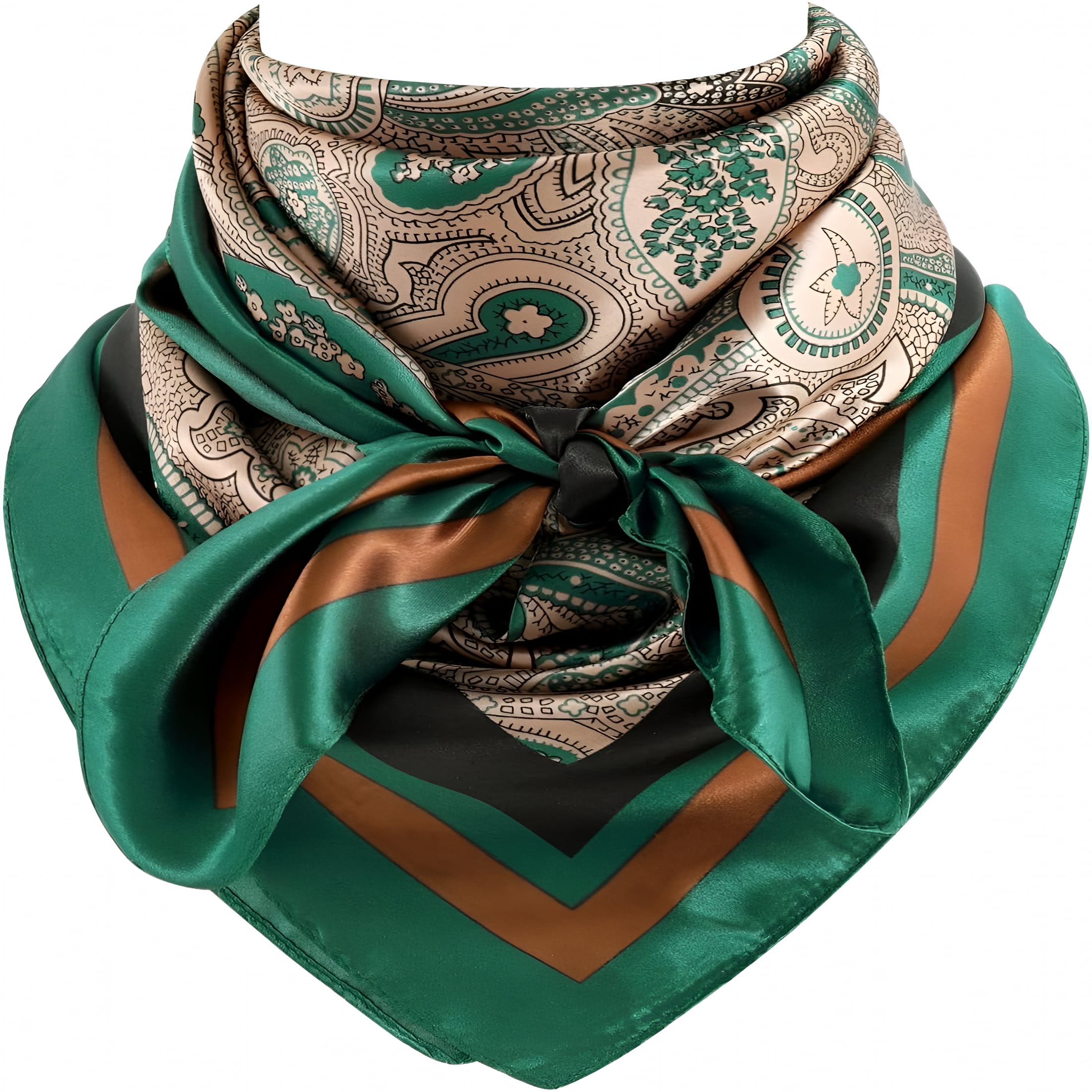 TELOLY 2026 New 35 Inch Wild Rag Cowboy Scarves for Men,Large Rancher ...