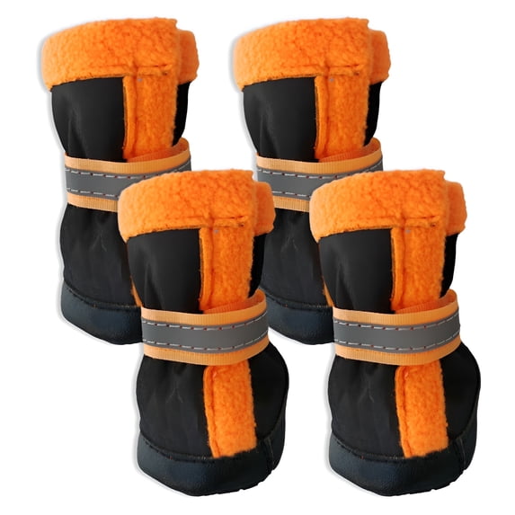 TELOLY 2026 New 4Pcs Dog Shoes Polyester Shoes for Dogs Dog Paw ...