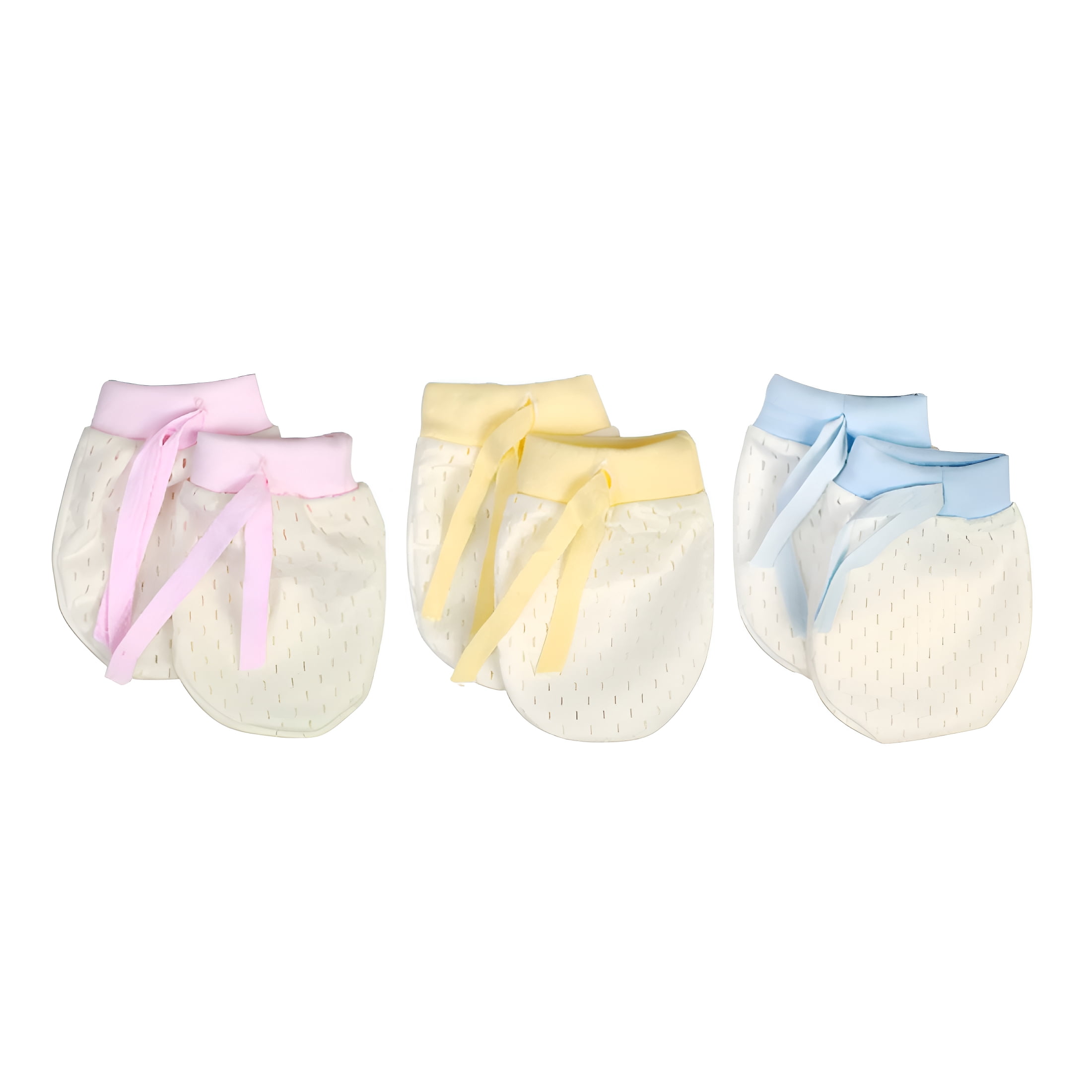 TELOLY 2026 New 6 Pair Newborn Unisex Baby Gloves Cotton No Scratch ...