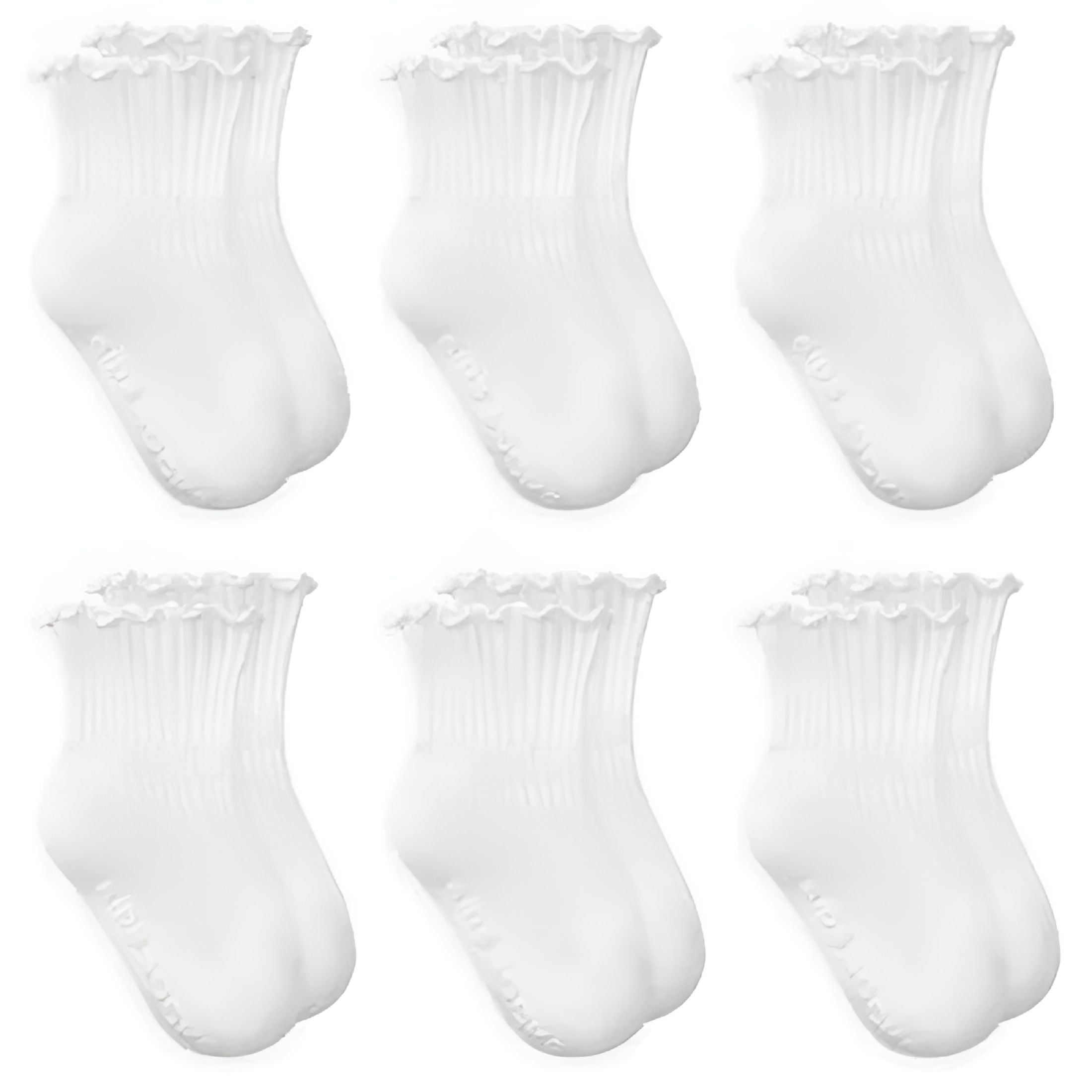 TELOLY 2026 New Baby Girl Socks Toddler Ruffle Socks Infant Newborn ...