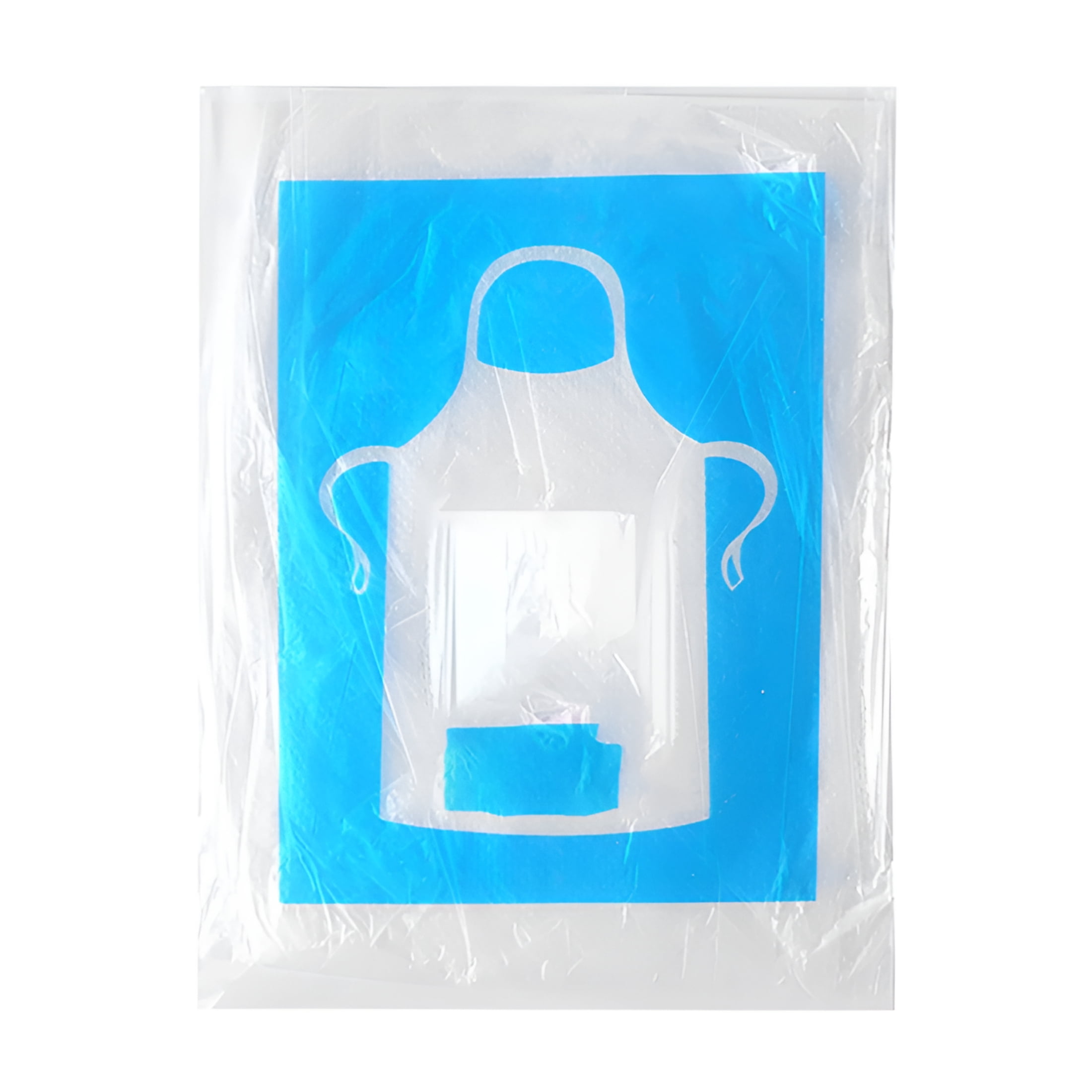 TELOLY 2026 New Disposable Aprons 50 Pcs 24 X 40 Clear Plastic Aprons ...