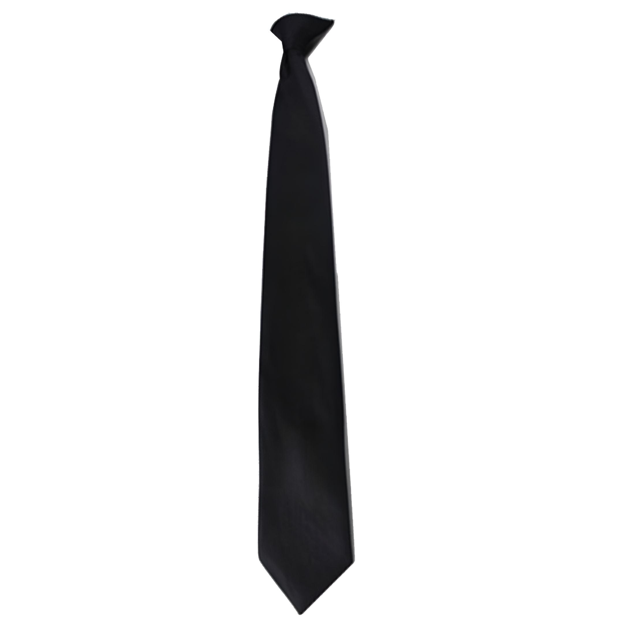 TELOLY 2026 New Lazy Buckle Tie Black Tie for Men Men'S Tie Black Clip ...