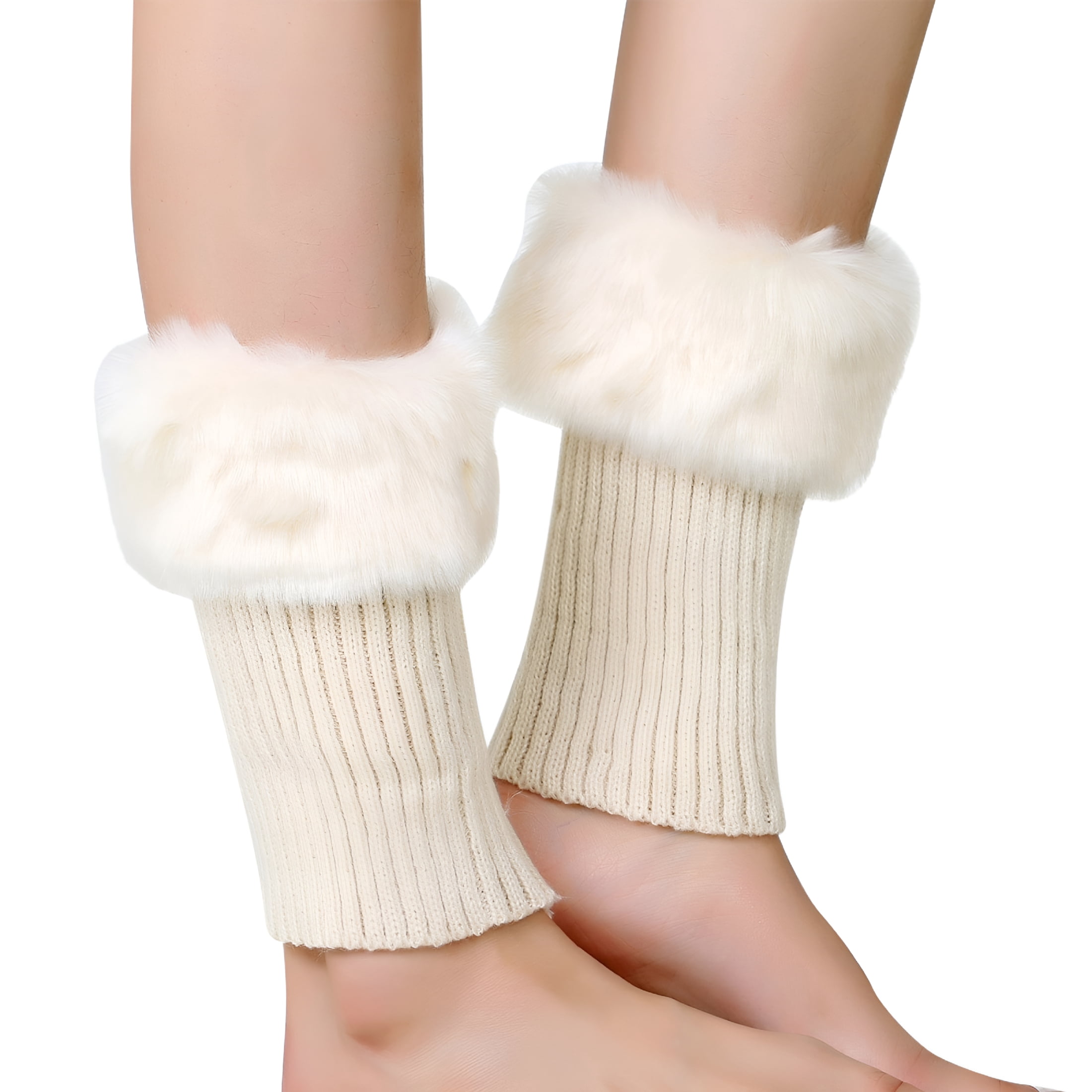 TELOLY 2026 New Leg Warmers for Women Autumn and Winter Short Turned ...