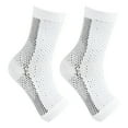 TELOLY 2026 New Neuropathy Socks for Women,Toeless Compression Ankle ...
