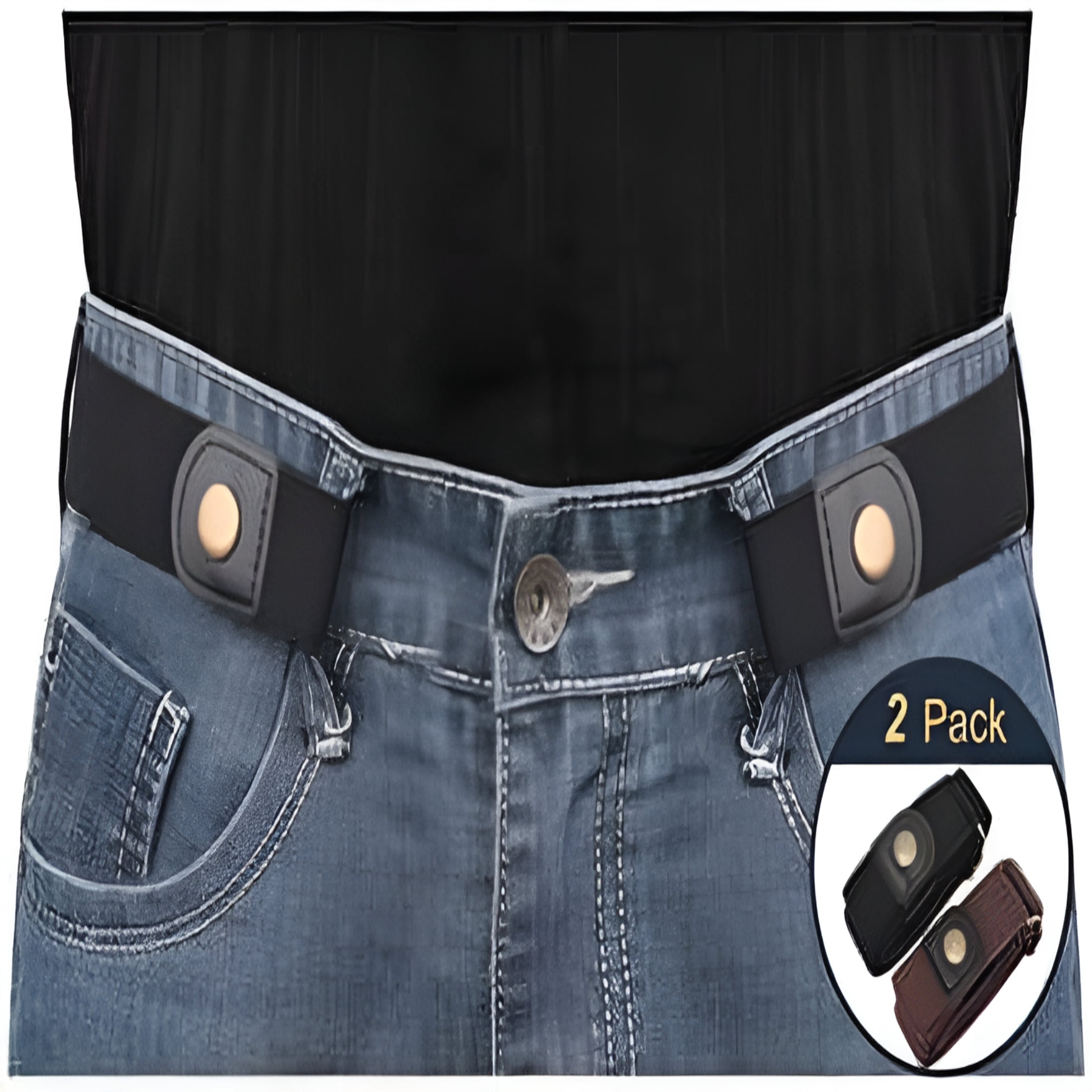 TELOLY 2026 New No Buckle Invisible Elastic Stretch Belt for Men/Women ...