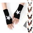TELOLY 2026 New Women Autumn Winter Knitted Gloves Fashion Five Pointed ...