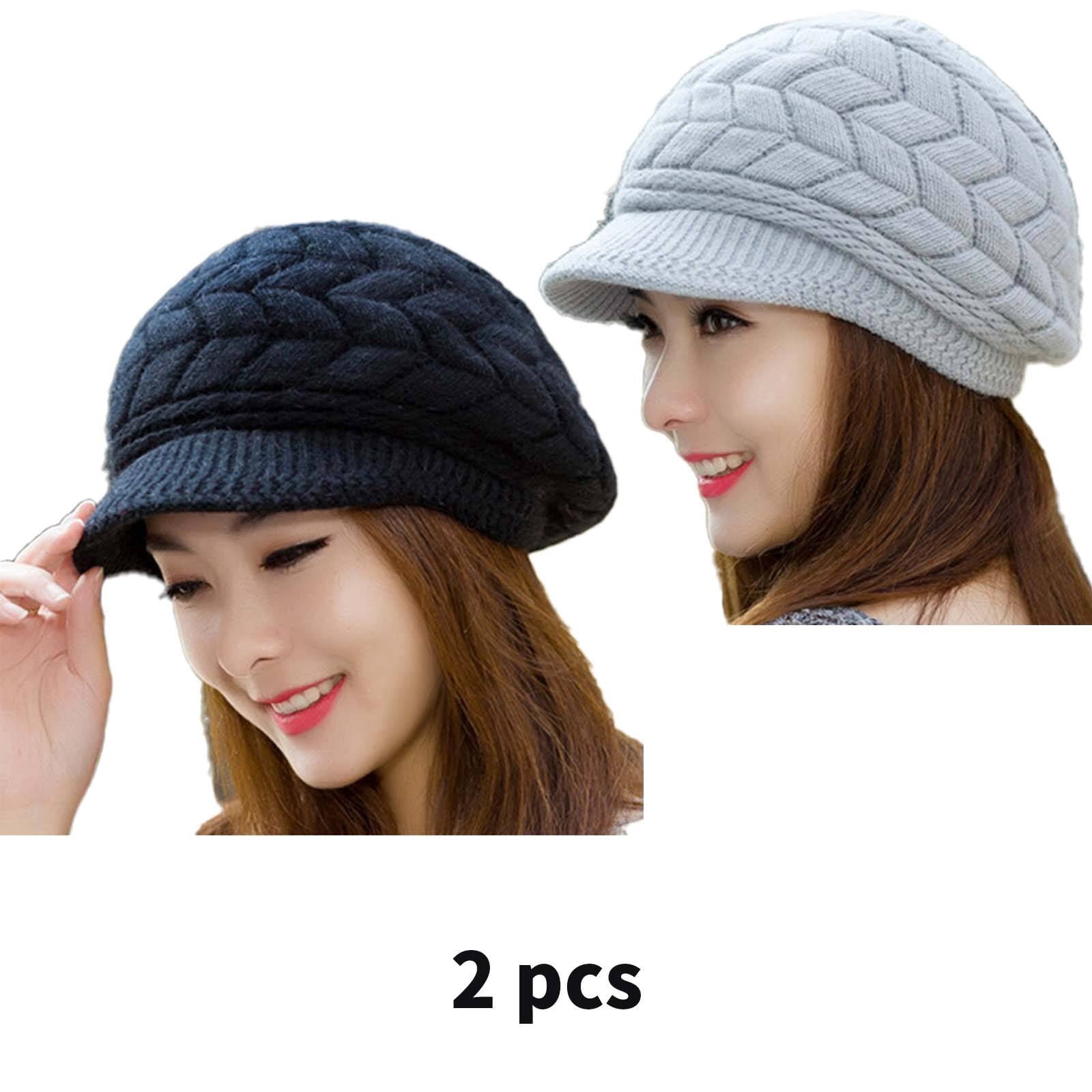 TELOLY 2026 New Womens Hats Plush Material Sombrero Outdoor Protection ...