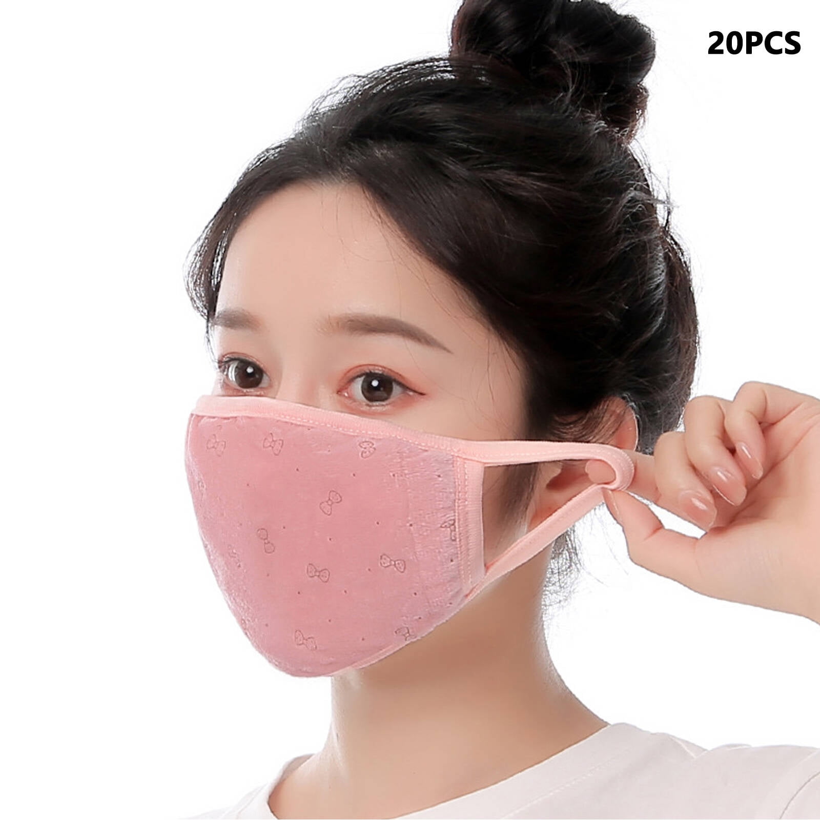 TELOLY 20Pcs Full Face Mask,Effective Air Filtration Facemask ...
