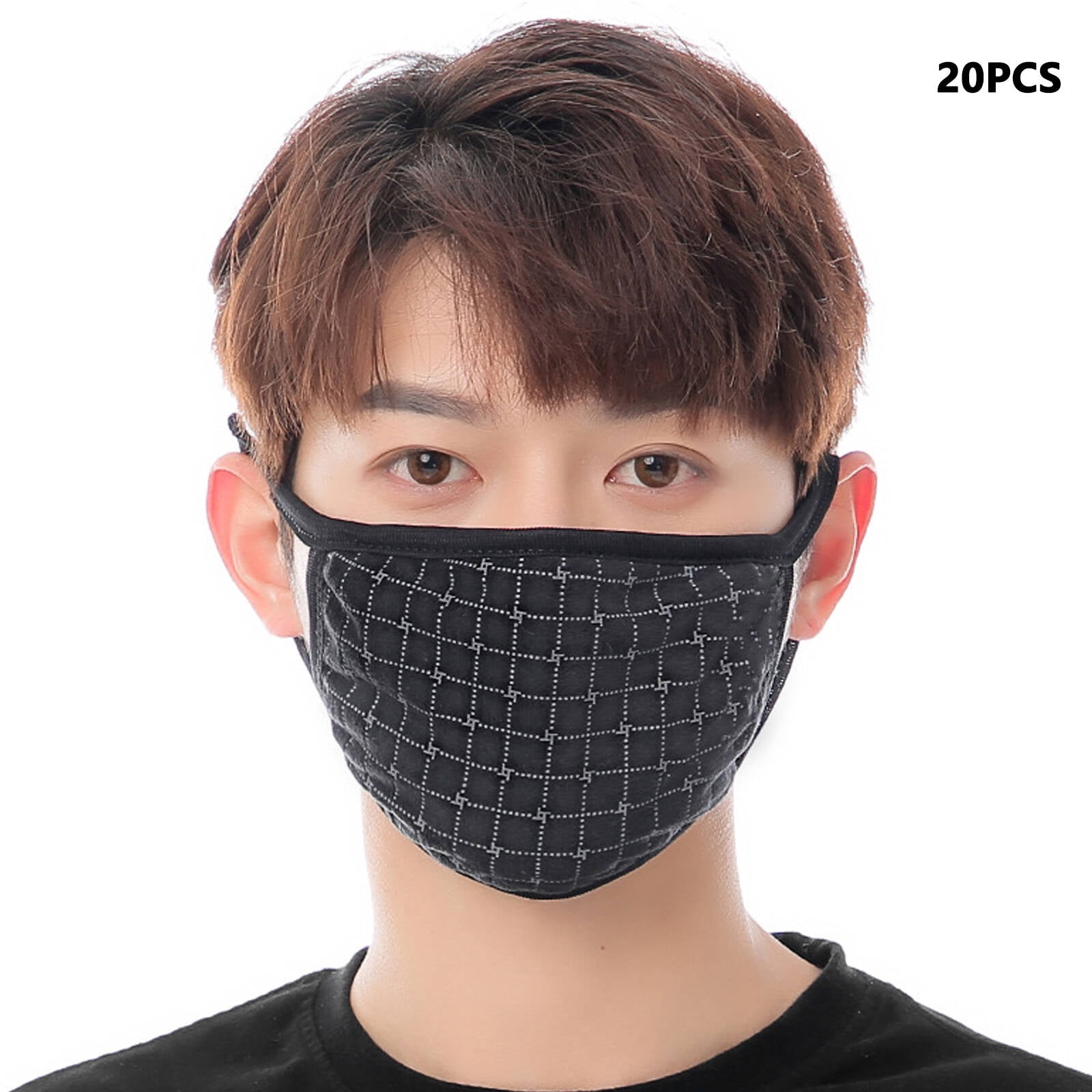 TELOLY 20Pcs Full Face Mask,Smart Filtration Protection facemask ...