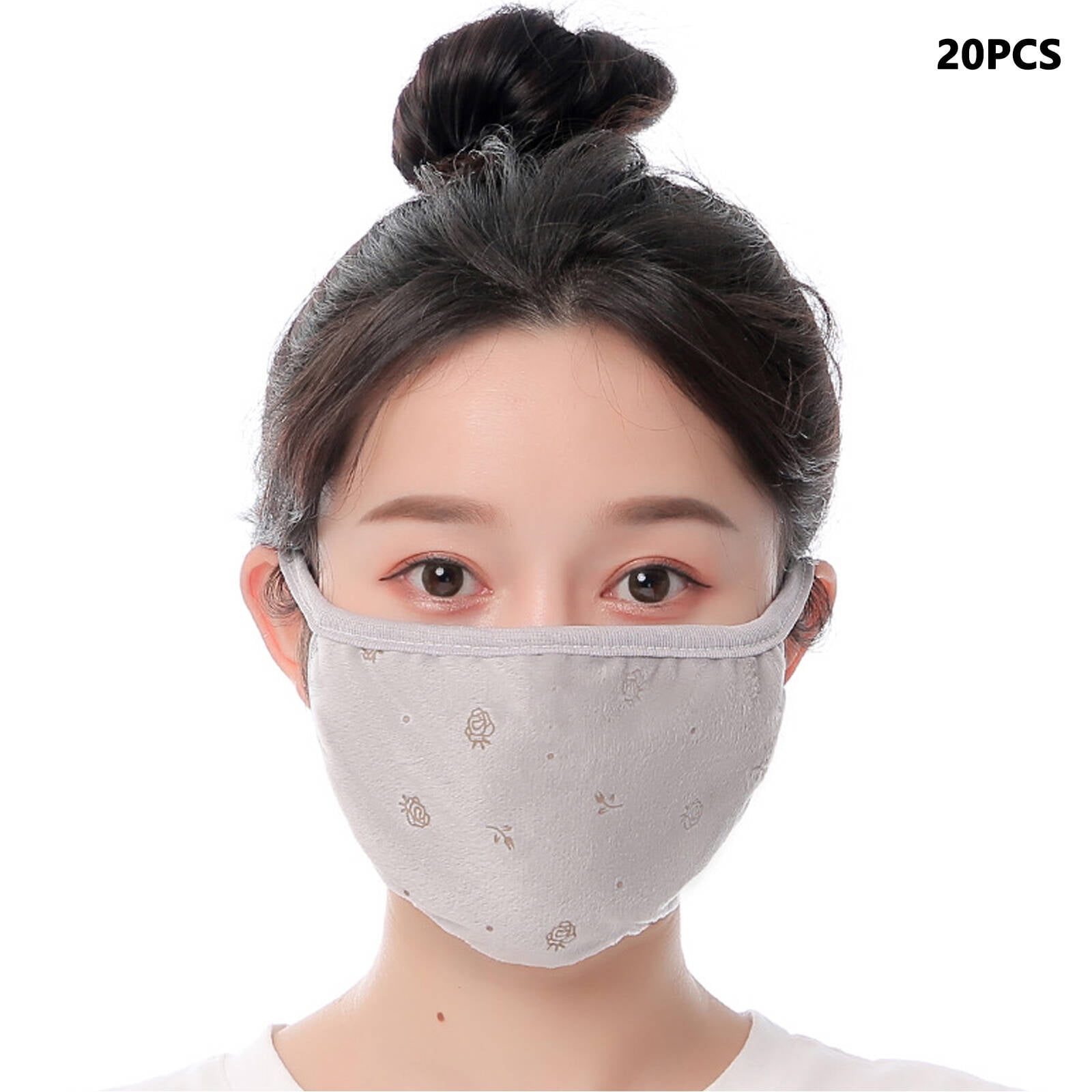 TELOLY 20Pcs Full Face Mask,Smart Air Protection Shield facemask,Soft and Flexible Comfort ace ...