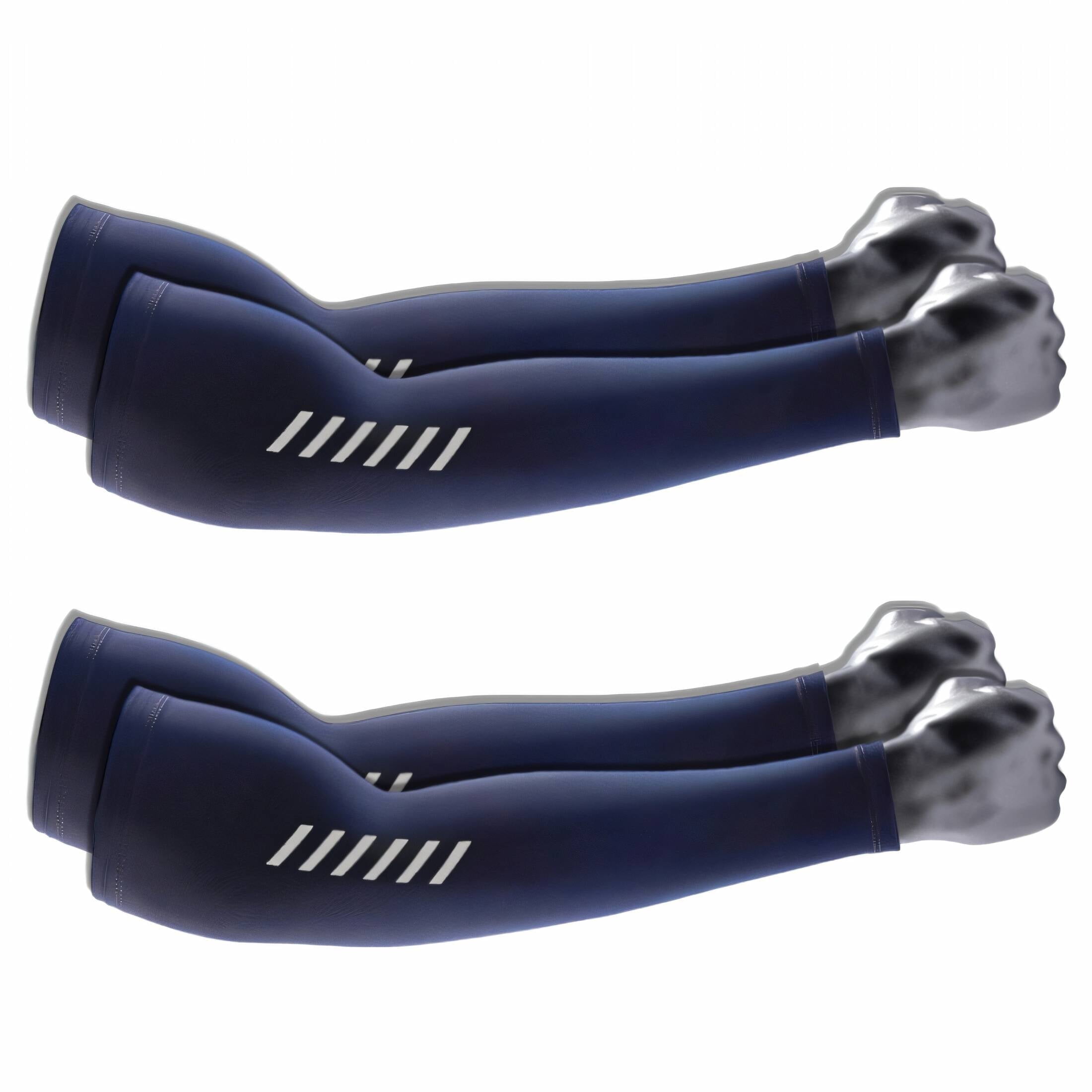 TELOLY 2Pairs Arm Sleeves,Snug Without Restraint UPF50+ Nylon Mangas ...